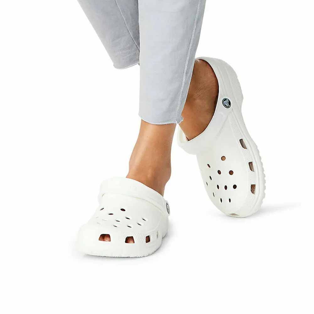 Shop Crocs Classic Clog | White | The Next Pair